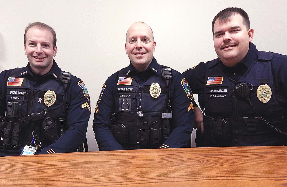NUPD promotes three to corporal | News, Sports, Jobs - The Journal
